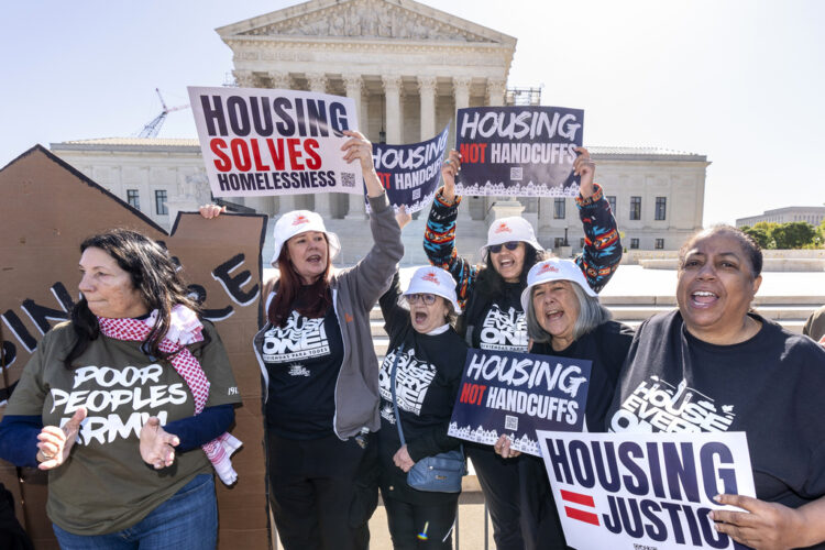 With homelessness on the rise, the Supreme Court weighs bans on ...